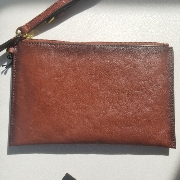 Frye | Bags | Frye Genuine Leather Cognac Wristlet Nwt | Poshmark